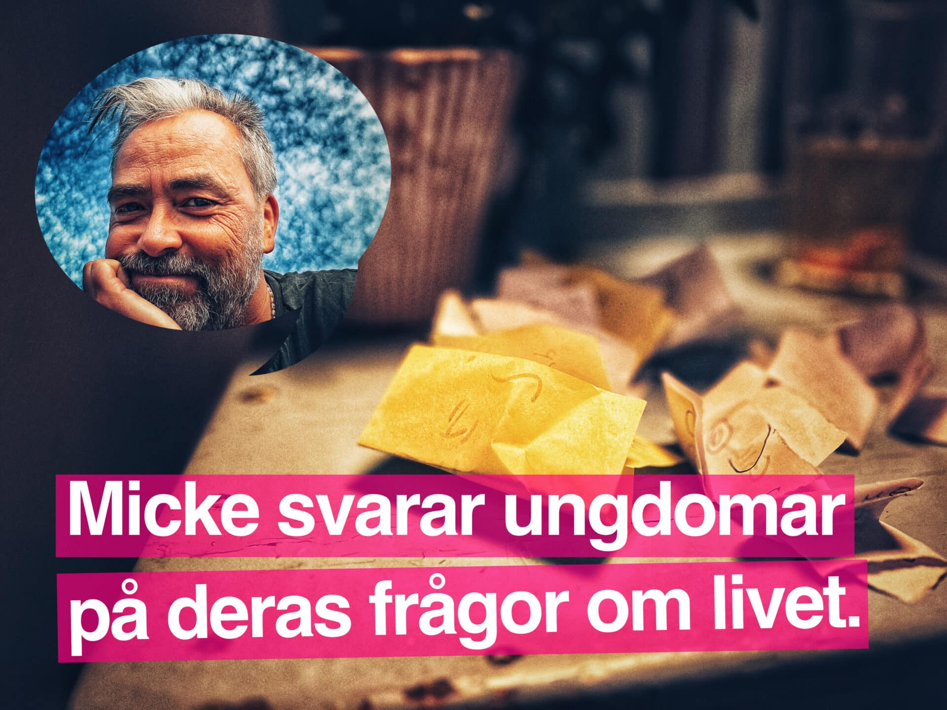 PREMIÄR FÖR NY FILMSERIE! Micke svarar ungdomar på deras frågor om ...